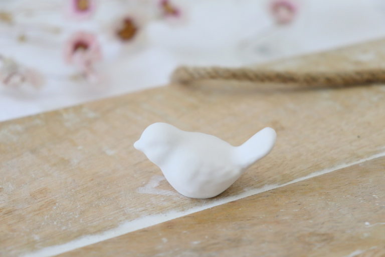 DIY Anleitung - Raysin Vogel mit Vase einfach selber machen