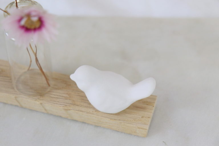 DIY Anleitung - Raysin Vogel mit Vase einfach selber machen