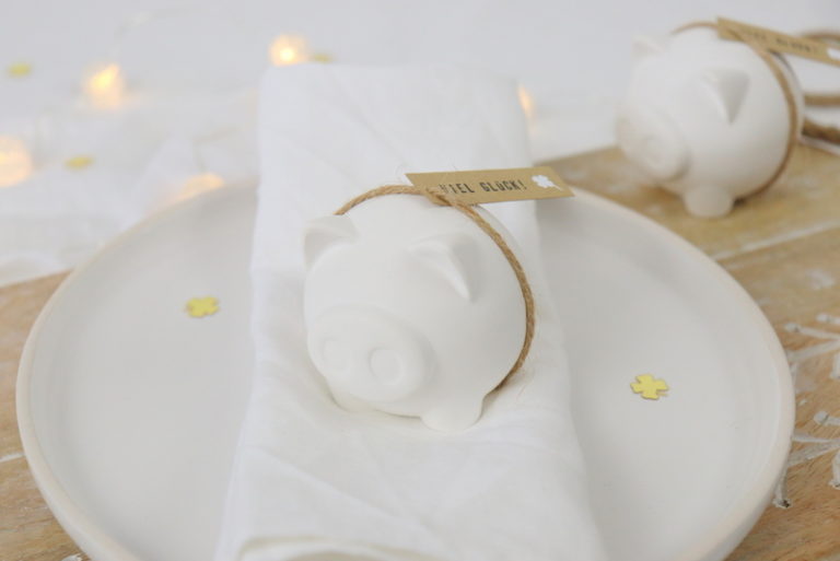 DIY Anleitung - Raysin Schwein / Glücksschwein selber machen