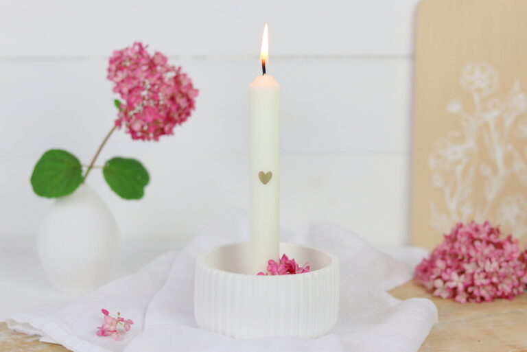 DIY Anleitung - Kerzenhalter Schale aus Raysin selber machen